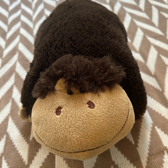 Toys | Pillow Pet Peewee Brown Monkey | Poshmark